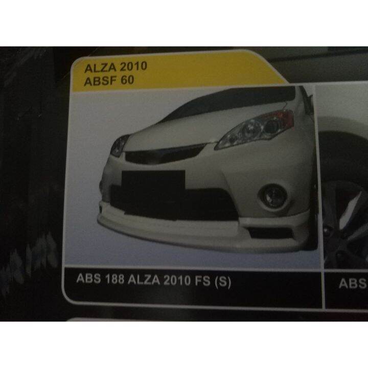 Perodua Alza 2010 bodykit and spoiler | Lazada