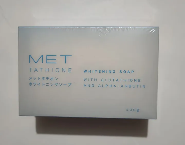 Met Tathione Glutathione Whitening Soap 100g | Lazada PH