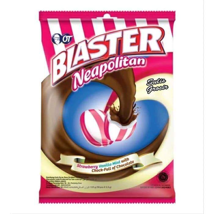 Permen Kemasan Baru Blaster 125 Gram - Biru | Lazada Indonesia