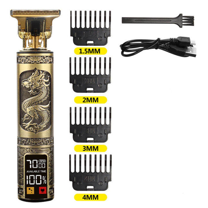Vintage T9 Orginal DRAGON Alat Cukur Elektrik Hair Clipper Trimmer Model Dragon Cukuran Rambut ...