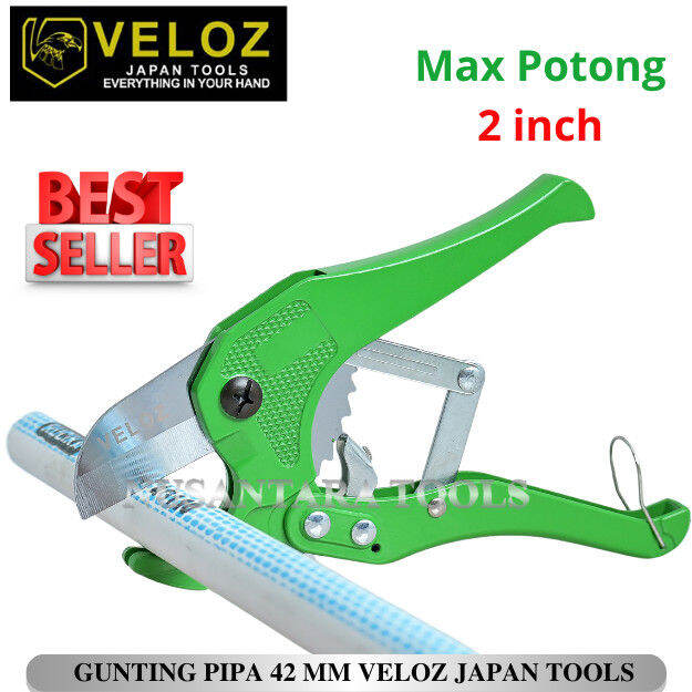 GUNTING PIPA PVC / TANG POTONG PIPA PVC 42MM VELOZ / PIPE CUTTER 42 MM | Lazada Indonesia