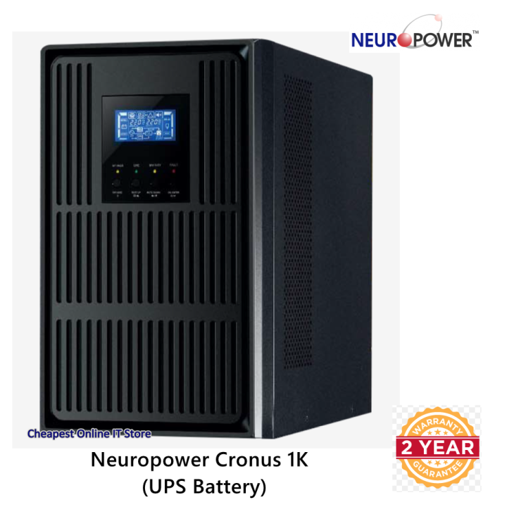 Neuropower Cronus 1K Tower Series Backup Battery/UPS/Power Supply ...