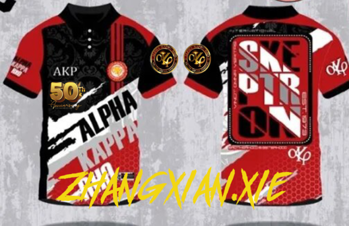 2023 new style akp (Alpha Kappa Rho) 50th Anniversary High quality All ...