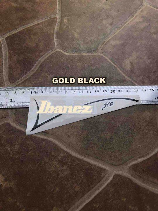 Ibanez Jem Premium Steve Vai Logo Sticker Tempel Headstock Gitar ...