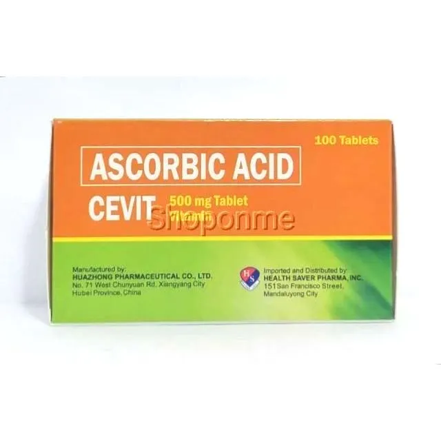 CEVIT ASCORBIC ACID 100's Cevit | Lazada PH
