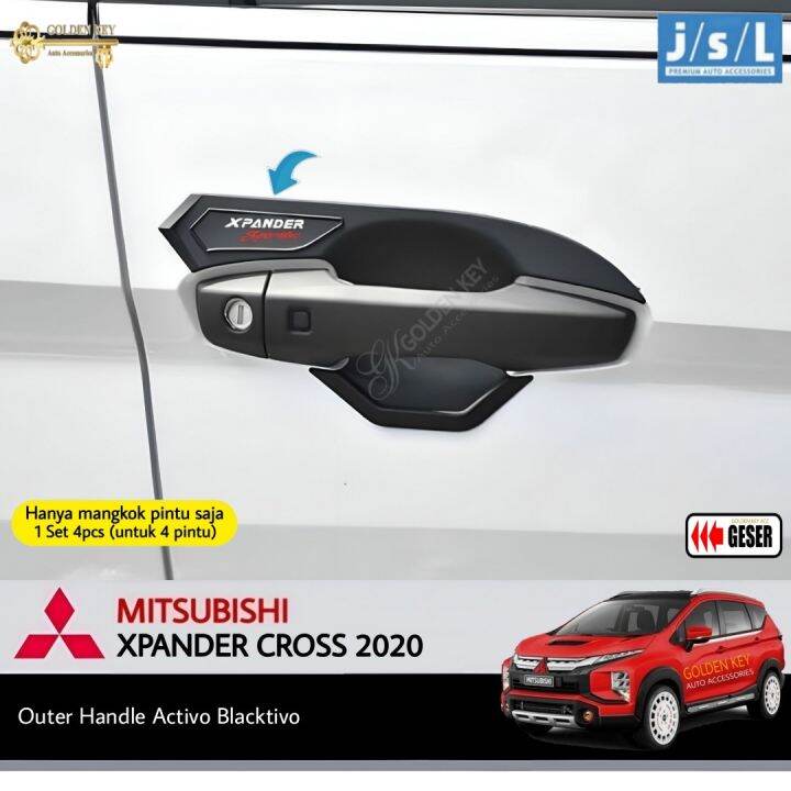 JSL Outer Handle Xpander Cross 2020 Mangkok Pintu Activo Blacktivo | Lazada Indonesia
