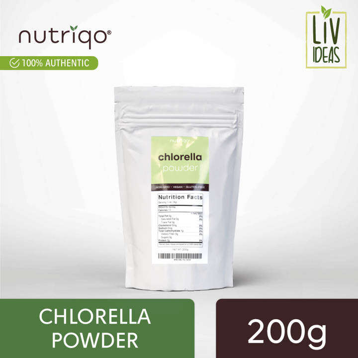 Nutriqo Chlorella Powder 200g | Lazada PH