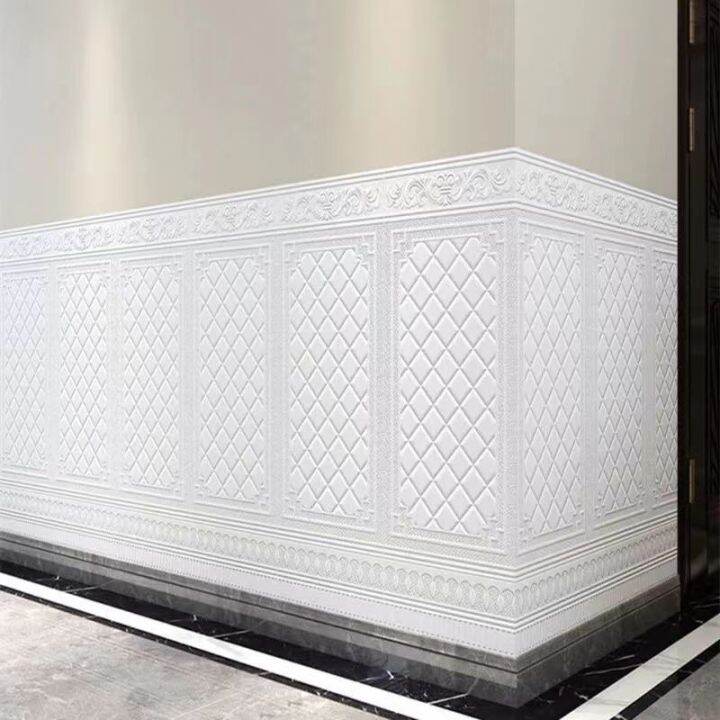 Wallpaper Dinding 3D Foam Motif Pintu Batik Pintu Jendela 70x90CM ...