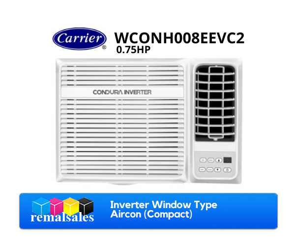 CONDURA WCONH008EEVC2 0.75HP Inverter Window Type Aircon (Compact ...
