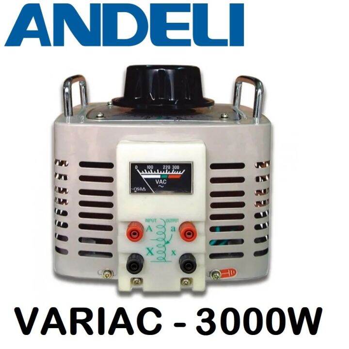 Andeli Variac Variable Transformers Voltage Regulator TDGC2 3000W 3000VA | Lazada PH