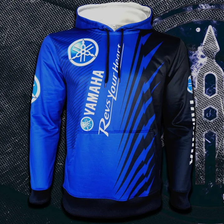 เสื้อฮู้ดดี้ ยามาฮ่า Hoodie Yamaha เสื้อฮู้ด Yamaha Revs Your Heart ...