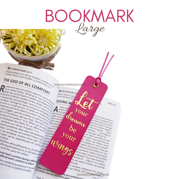 Personalized Bookmark - Large Book marks bookmarked | Lazada PH