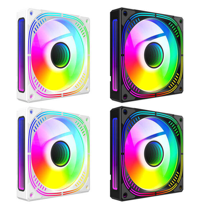 120mm CPU Cooler Radiator 5V 3Pin ARGB Sync CPU Cooler Fan 12V 4 Pin ...