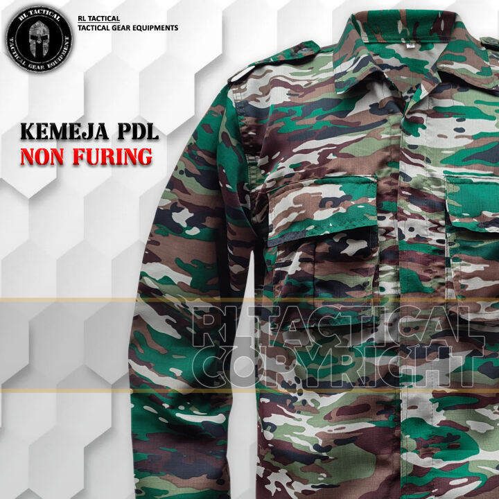 Kemeja PDL Loreng Tni AD Terbaru/Baju Loreng Kasad NKRI | Lazada Indonesia