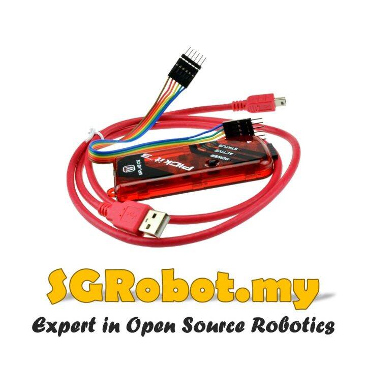 PICKIT3 In-Circuit Debugger Programmer Module Pickit 3 + USB Cable Pic Kit | Lazada