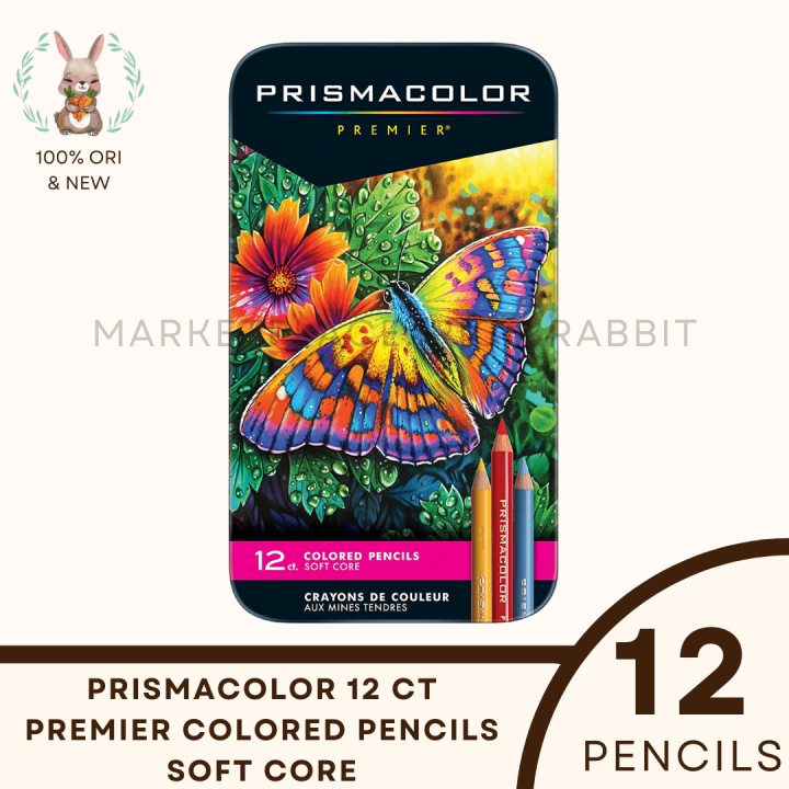Prismacolor Premier 12 Colored Pencils Prisma Color Isi 12 Warna ...