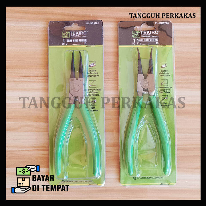 Tang Snap Ring Tekiro 2bh 7" Lurus Buka Tutup Tang Snapring | Lazada ...