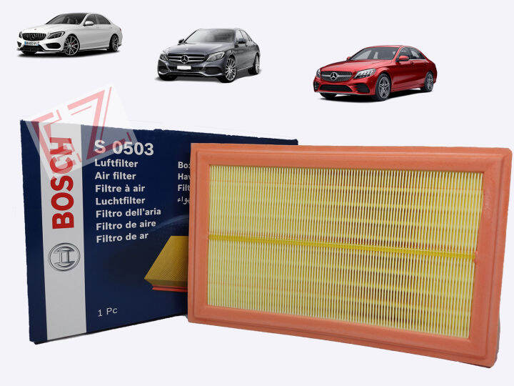 MERCEDES BENZ W205 C180 C200 Air Filter BOSCH | Lazada