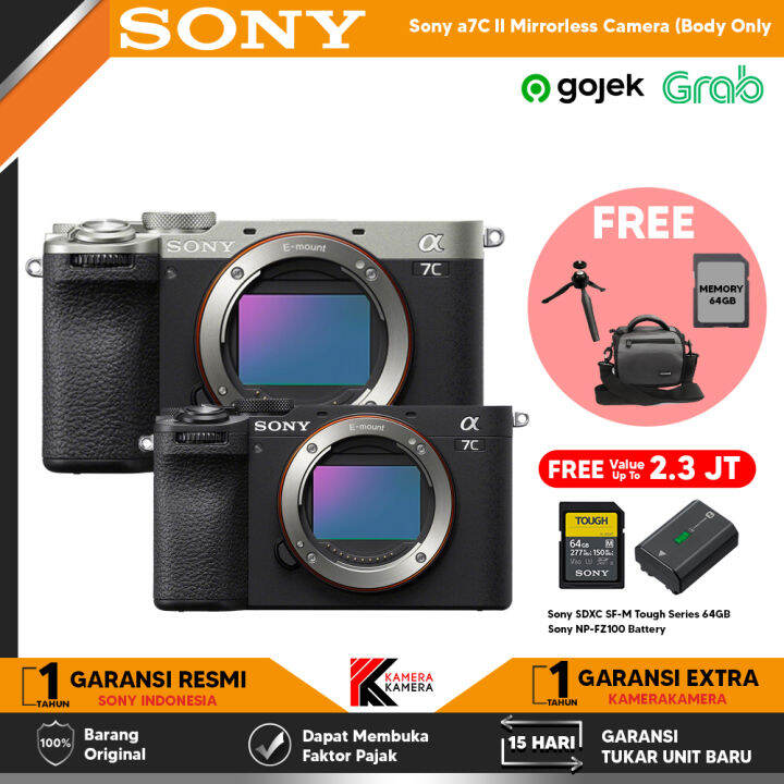 Sony A7C II Body Only Mirrorless Camera Alpha A7CII A7 C Mark 2 ...