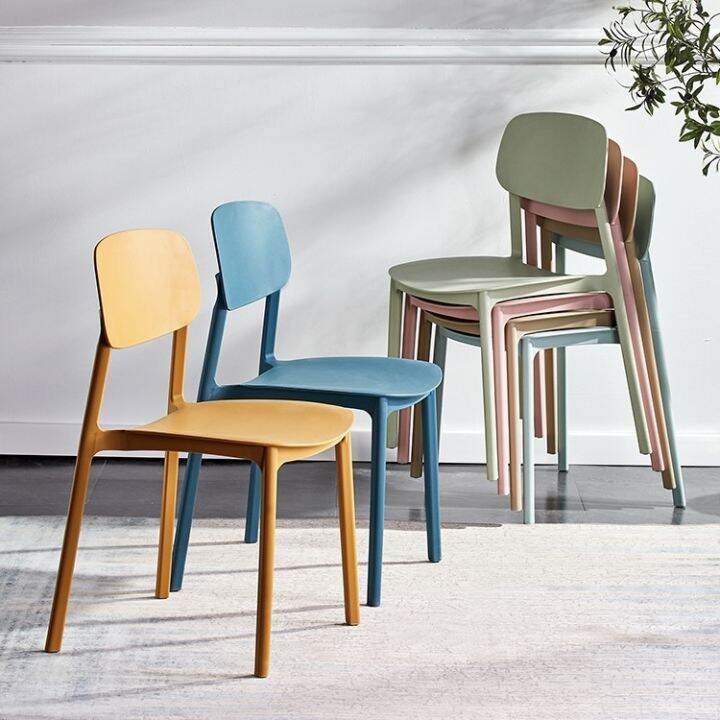 Nordic Candy Chair Plastic Chair Cafe Chair Dining Chair Study Chair ...