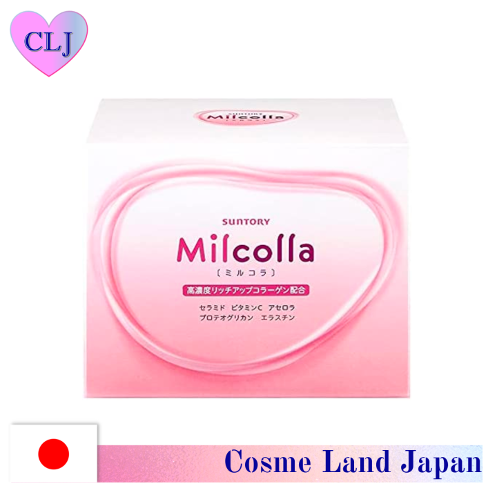 Suntory Wellness Official Suntory Milcolla Collagen Milk Ceramide ...