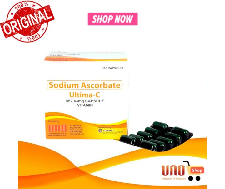 Ultima C Vitamin C Sodium Ascorbate ( 100% Alkaline ) | Lazada PH