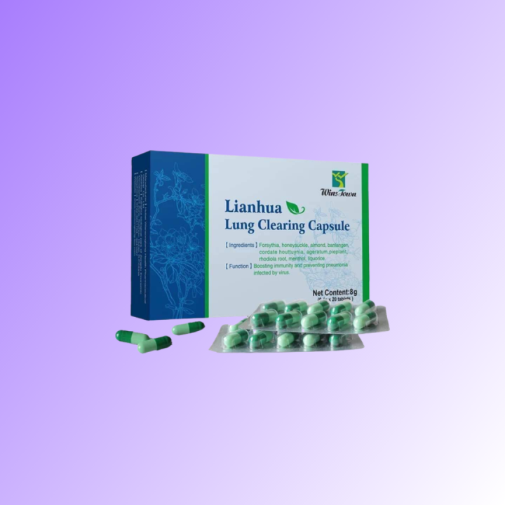 Lung Clearing Capsule For Boosting Immunity Helps Clean Spots Lungs ...