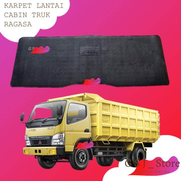 Karpet Lantai Depan Truk RAGASA -Karet Lantai Kabin Mobil Truck Colt ...