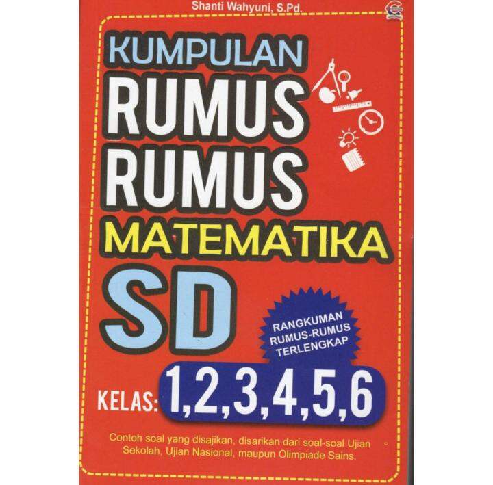 KUMPULAN RUMUS RUMUS MATEMATIKA SD KELAS 1,2,3,4,5,6 | Lazada Indonesia