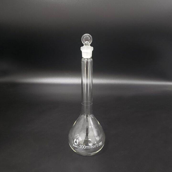 Volumetric Flask With Stopper 5Ml/10Ml/25Ml/50Ml/100Ml/200Ml/250Ml ...