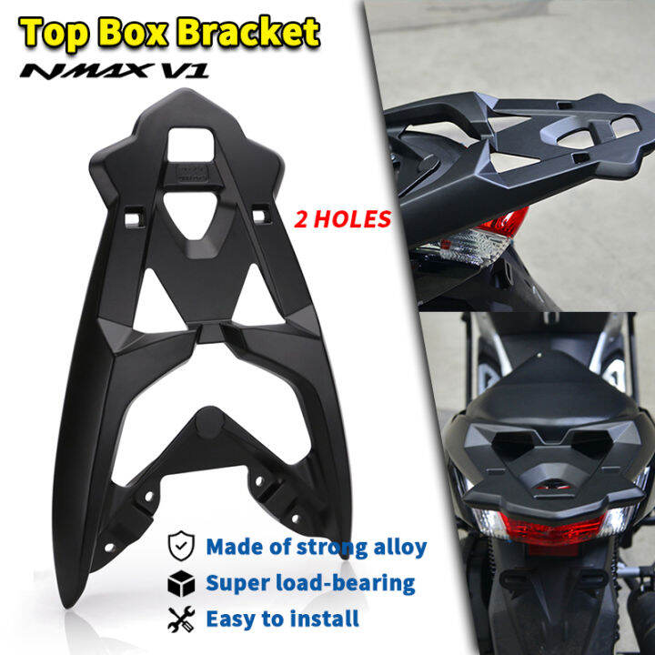 PMShop Nmax V1 Top Box Bracket 2 Holes Rear Bracket Carrier Tail Rack ...