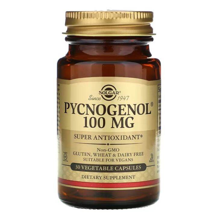 Pycnogenol 100, 30 Vegetarian Capsules | Lazada PH