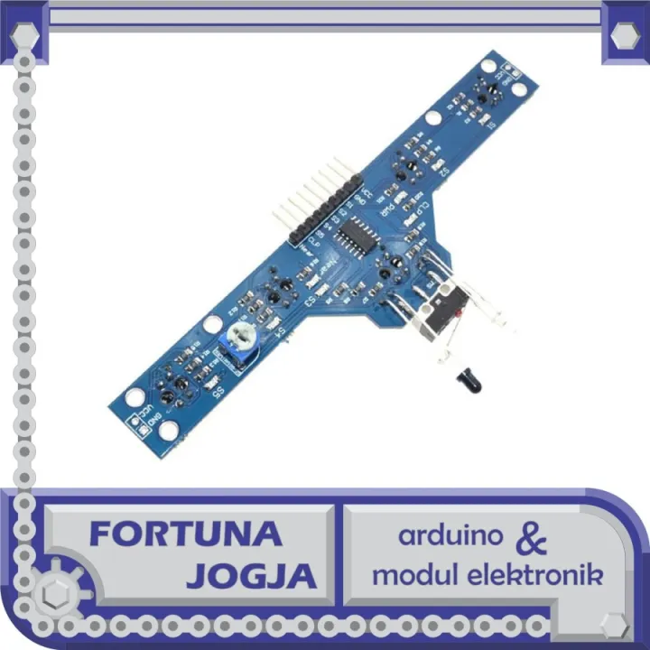 TCRT5000 5 Channel Line Tracking & Near Sensor Limit Switch Module ...