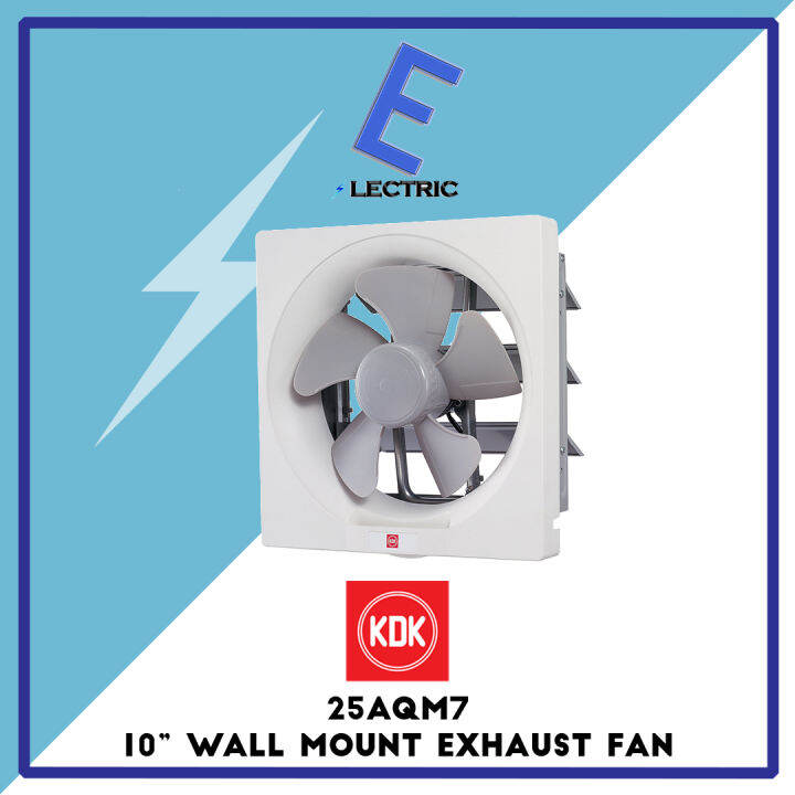 KDK 25AQM7 (25cm/10″) Wall Mount Exhaust Fan/ Ventilating Fan | Lazada