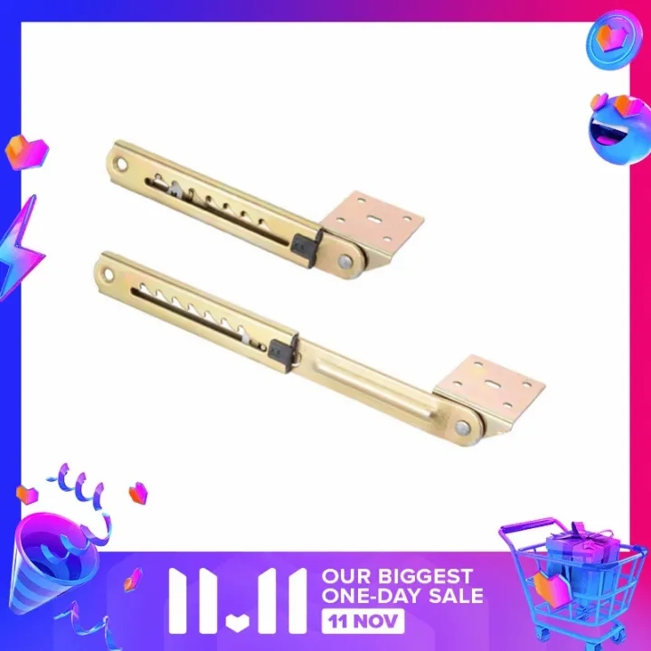 1 Pair Angle Lifting Rod Desk 7 Gear Adjusting Hinge Angle Hinge with ...
