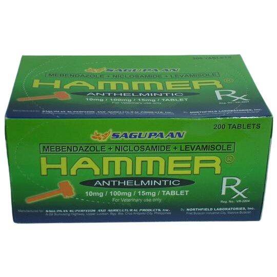 HAMMER TABLET DEWORMER FOR GAMEFOWLS | Lazada PH