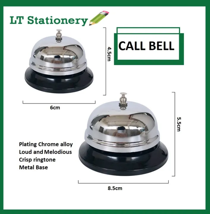 Service Call Bell Bar Kitchen Hotel Counter Bell ringer | Lazada PH