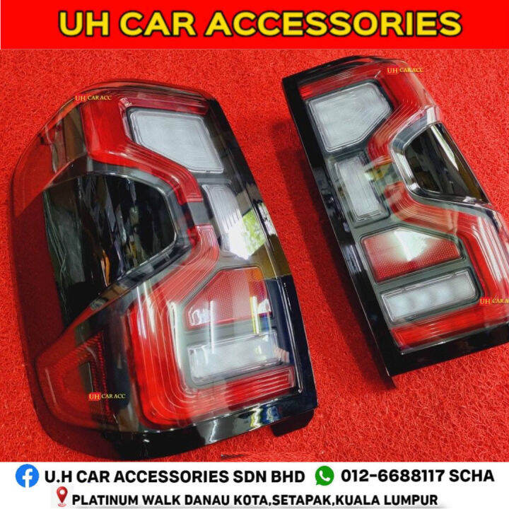 FORD RANGER T9 2022 XL XLT LED TAILLAMP TAILLIGHTS TAIL LAMP LIGHT ...