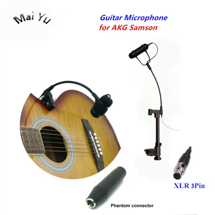 2022Professional Instruments Guitar Microphone Gooseneck Microfone for ...