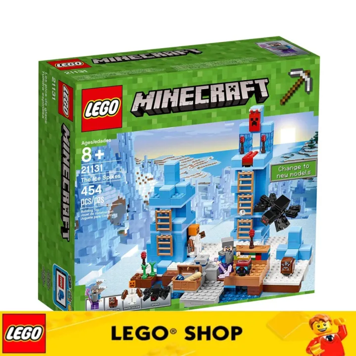 【100% Original】 LEGO Minecraft ice spike 21131 (454 pieces) Genuine ...