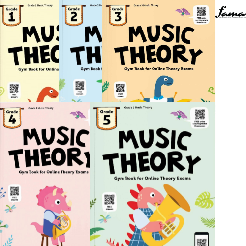 [FAMA]Fingerßmart Music Theory Gym Book For Online Theory Exams Grade 1 ...