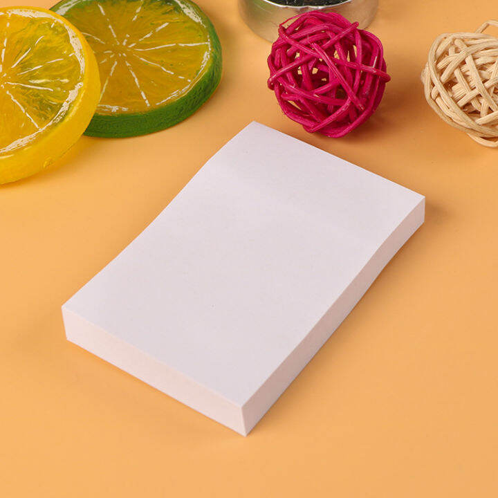 Straight note paper white paper tape sticky note book cocoa tear notes ...