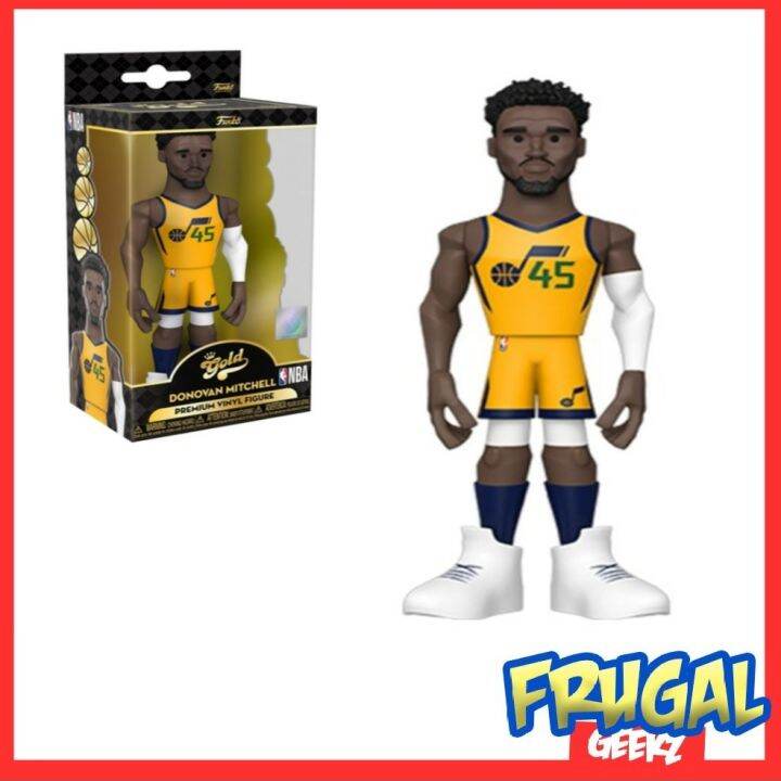 Funko Gold NBA Utah Jazz Donovan Mitchell City Edition 2021 5-inch ...
