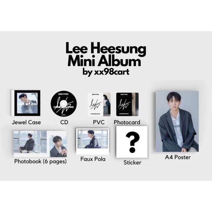 ENHYPEN HEESEUNG FANMADE ALBUM | Lazada PH