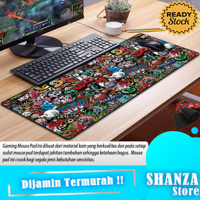 BISA COD - Alas Mouse Gaming XL Besar XXL Alas Mouse Gamer Alas Meja ...