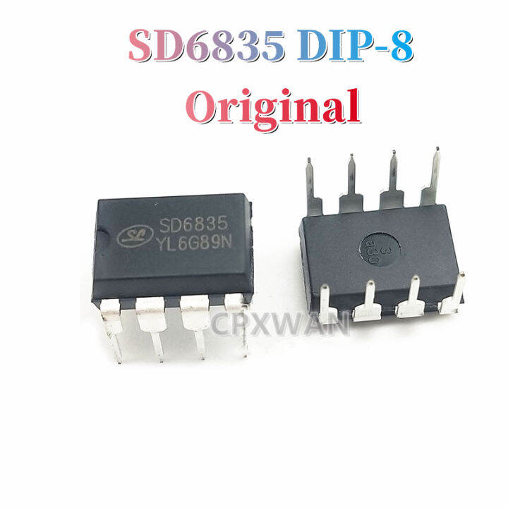 5pcs Original SD6835 DIP-8 6835 DIP8 Controller Power Management Chip ...