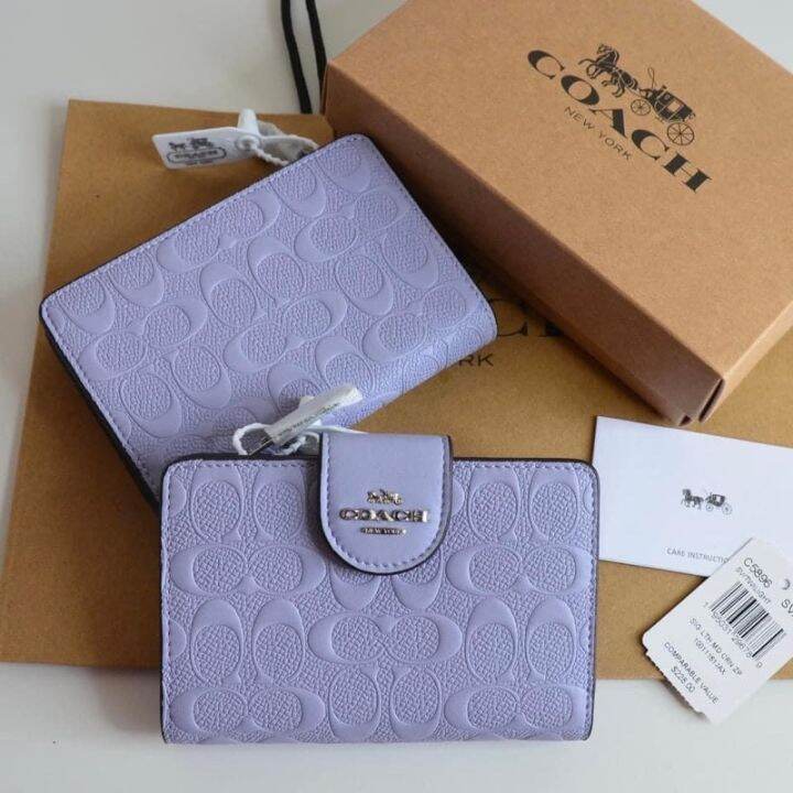 COACH WALLET PANTONE VERY PERI | COLOR OF THE YEAR 2022 | Lazada PH