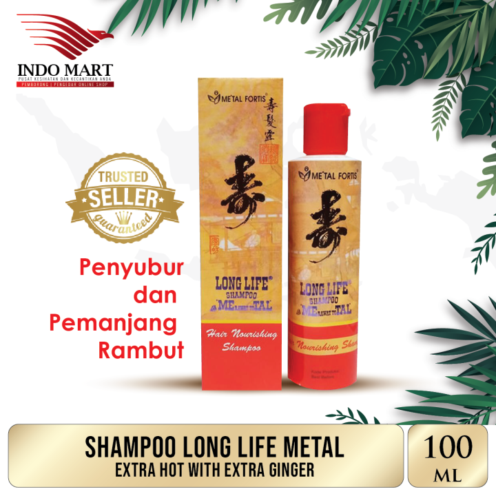 SHAMPO METAL FORTIS MERAH & HAIR TONIC - 100ml | Lazada