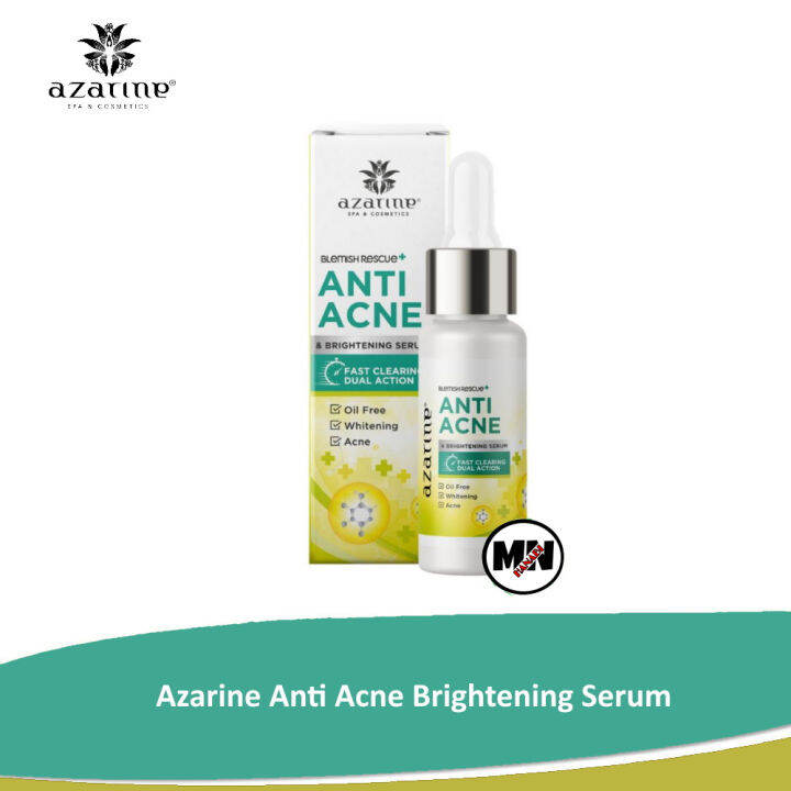 Azarine Anti Acne & Brightening Serum - 20ml 91 Penilaian | Lazada ...