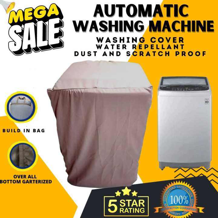 AUTOMATIC WASHING MACHINE COVER WATER REPELLANT AND DUST PROOF | Lazada PH